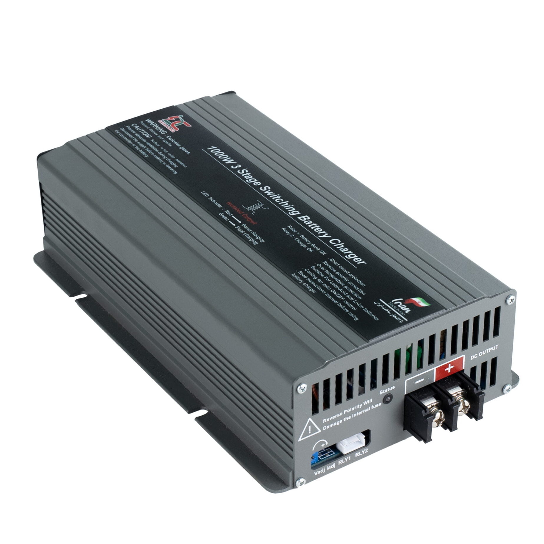 باتری شارژر صنعتی اتوماتیک 24 ولت 1 کیلو وات | MPB-1000-24 IDC